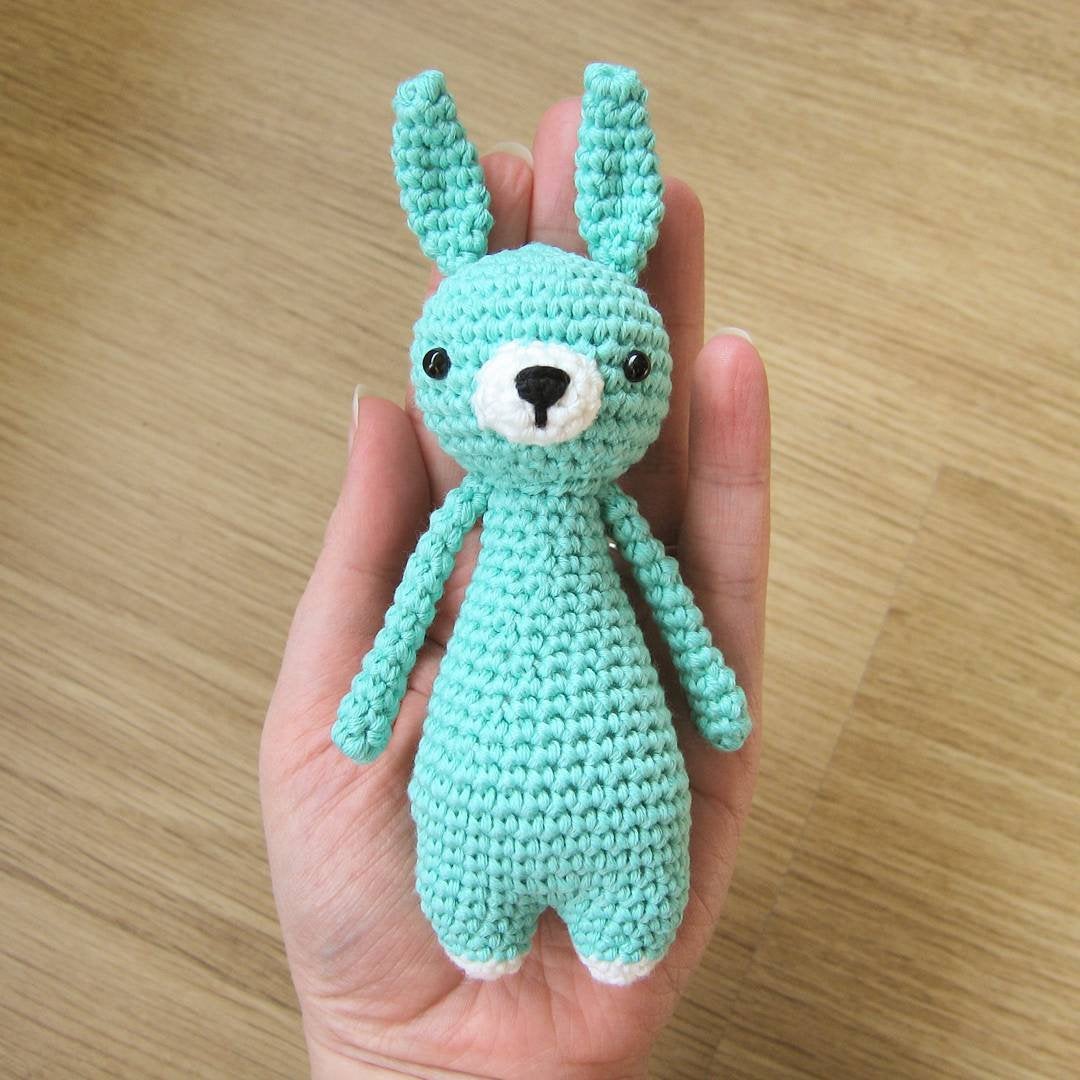 Mini Rabbit Crochet Amigurumi Pattern on Luulla